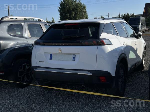 White Peugeot 2008 2021 in Jelgava, with an engine capacity of 1.50 L and mileage of 0 thousand km for 10500 €, photo 6 on AUTOMOTO.COM.LV
