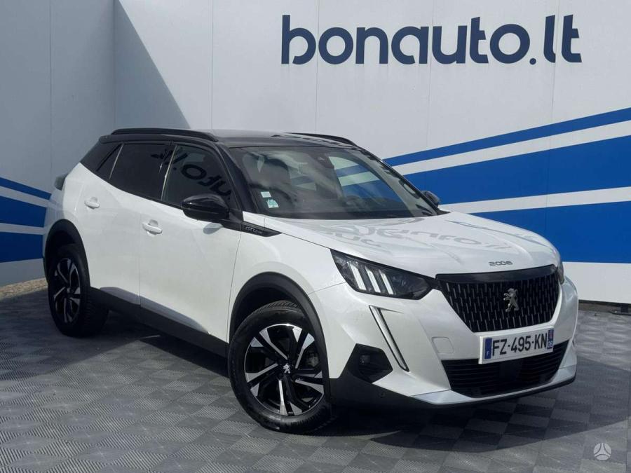 White Peugeot 2008 2021 in Kaunas, with an engine capacity of 1.50 L and mileage of 171 thousand km for 13750 €, photo 3 on AUTOMOTO.COM.LV