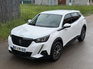 White Peugeot 2008 2021 in Alytus, with an engine capacity of 1.50 L and mileage of 219 thousand km for 10900 €, photo  on AUTOMOTO.COM.LV