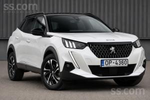 White Peugeot 2008 2021 in Tukums, with an engine capacity of 1.50 L and mileage of 65 thousand km for 15000 €, photo  on AUTOMOTO.COM.LV