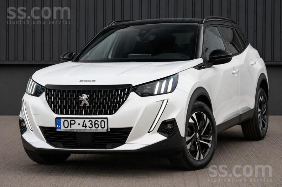 White Peugeot 2008 2021 in Tukums, with an engine capacity of 1.50 L and mileage of 65 thousand km for 15000 €, photo 3 on AUTOMOTO.COM.LV