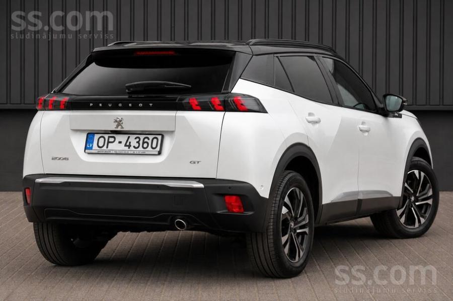 White Peugeot 2008 2021 in Tukums, with an engine capacity of 1.50 L and mileage of 65 thousand km for 15000 €, photo 5 on AUTOMOTO.COM.LV
