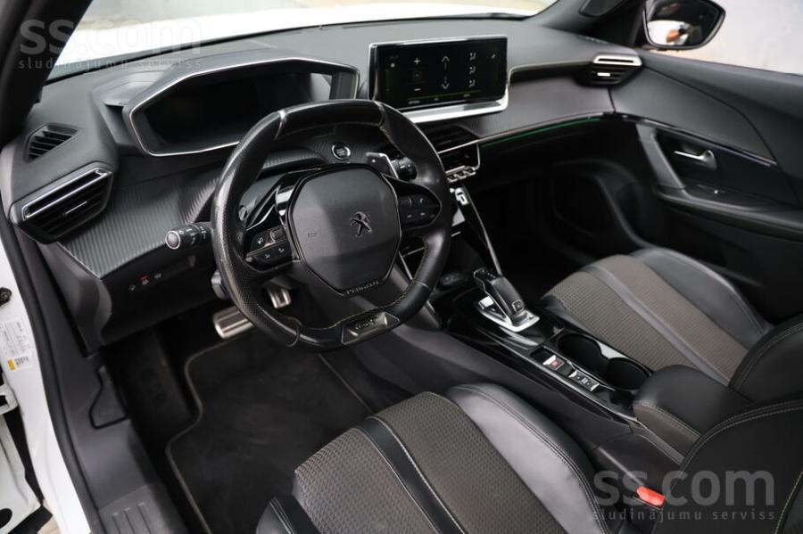 White Peugeot 2008 2021 in Tukums, with an engine capacity of 1.50 L and mileage of 65 thousand km for 15000 €, photo 11 on AUTOMOTO.COM.LV