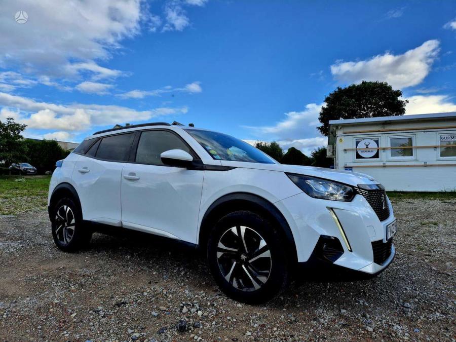White Peugeot 2008 2021 in Vilnius, with an engine capacity of 1.50 L and mileage of 218 thousand km for 11200 €, photo 12 on AUTOMOTO.COM.LV