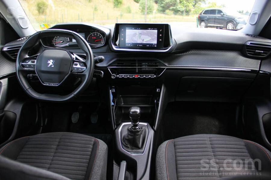 White Peugeot 2008 2022 in Tukums, with an engine capacity of 1.50 L and mileage of 179 thousand km for 10490 €, photo 7 on AUTOMOTO.COM.LV