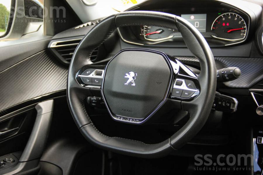 White Peugeot 2008 2022 in Tukums, with an engine capacity of 1.50 L and mileage of 179 thousand km for 10490 €, photo 12 on AUTOMOTO.COM.LV