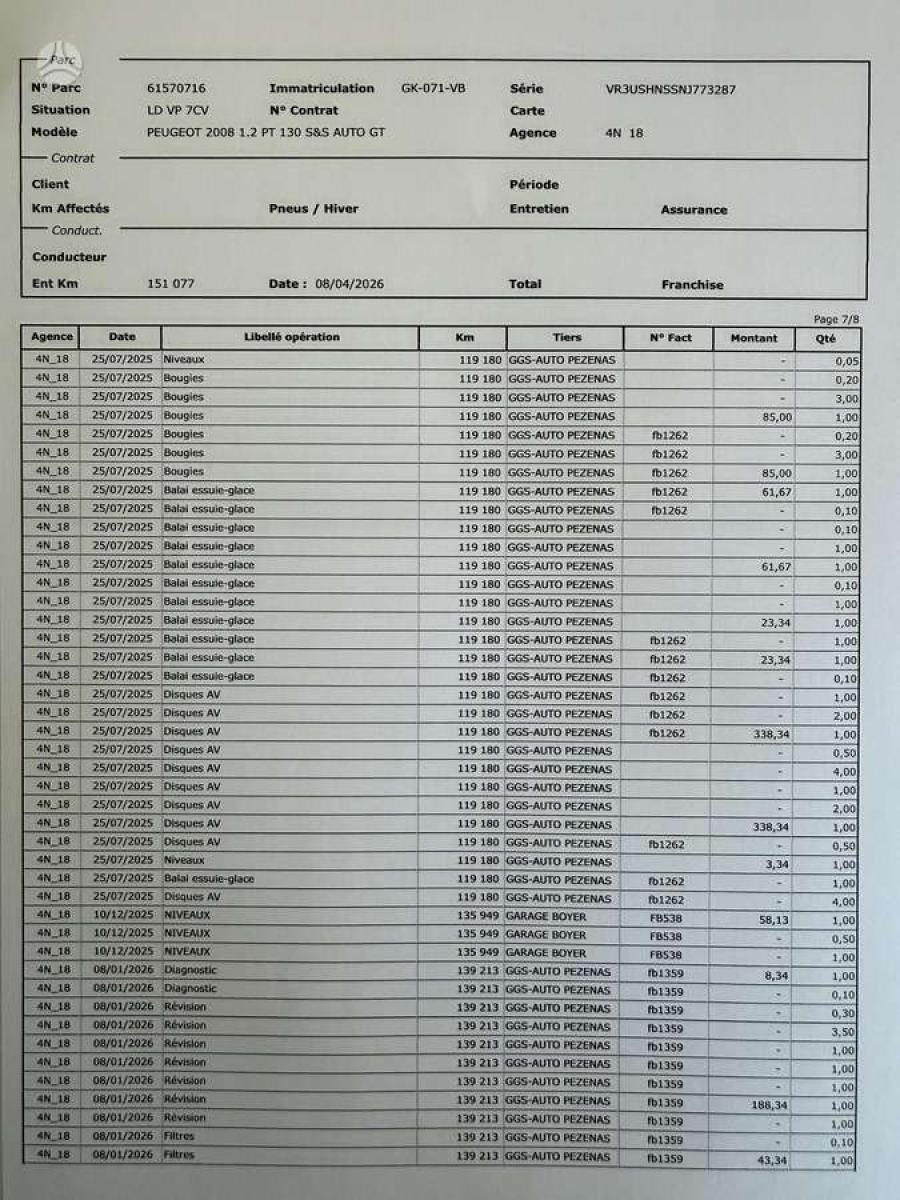 Белый Пежо 2008 2022 в Мариямполе, объемом двигателя 1.20 л и пробегом 151 тыс. км за 14514 €, фото 49 на AUTOMOTO.COM.LV