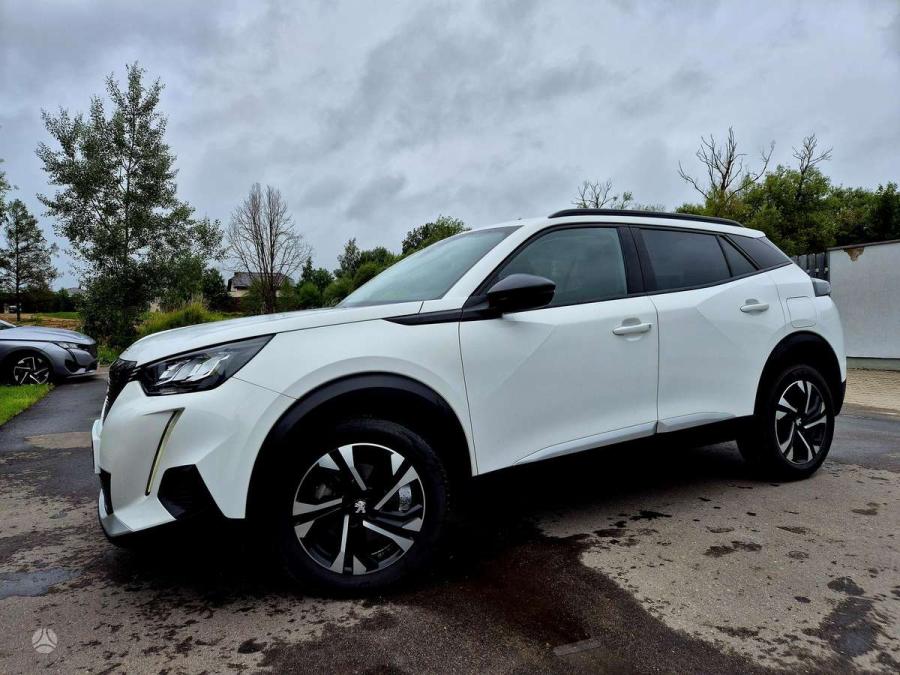 Balts Peugeot 2008 2022 Viļņa, ar dzinēja tilpumu 1.50 L un nobraukumu 139 tūkst. km par 13300 €, foto 3 vietnē AUTOMOTO.COM.LV