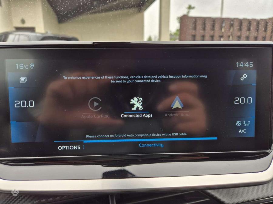 Balts Peugeot 2008 2022 Viļņa, ar dzinēja tilpumu 1.50 L un nobraukumu 139 tūkst. km par 13300 €, foto 30 vietnē AUTOMOTO.COM.LV