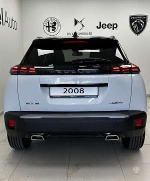 Balts Peugeot 2008 2025 Viļņa, ar dzinēja tilpumu 1.20 L un nobraukumu 6 tūkst. km par 26500 €, foto 7 vietnē AUTOMOTO.COM.LV