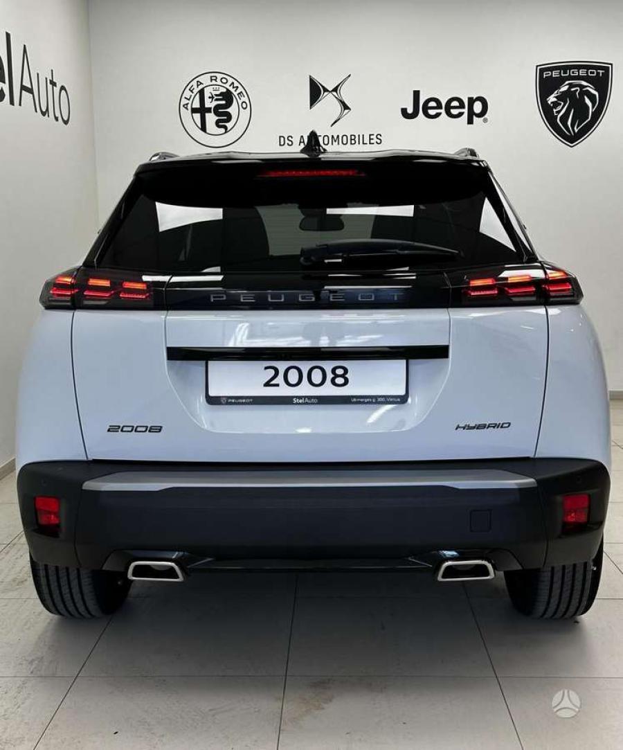 Balts Peugeot 2008 2025 Viļņa, ar dzinēja tilpumu 1.20 L un nobraukumu 6 tūkst. km par 26500 €, foto 7 vietnē AUTOMOTO.COM.LV