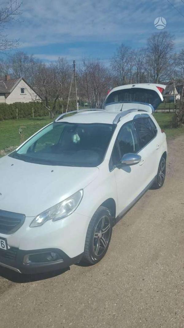 Balts Peugeot 2008 2013 Kauņa, ar dzinēja tilpumu 1.56 L un nobraukumu 265 tūkst. km par 4500 €, foto 1 vietnē AUTOMOTO.COM.LV