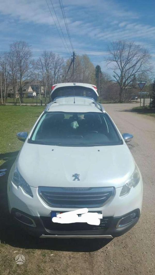 Balts Peugeot 2008 2013 Kauņa, ar dzinēja tilpumu 1.56 L un nobraukumu 265 tūkst. km par 4500 €, foto 3 vietnē AUTOMOTO.COM.LV