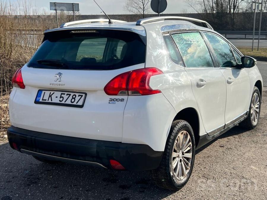 Balts Peugeot 2008 2014 Rīga, ar dzinēja tilpumu 1.60 L un nobraukumu 0 tūkst. km par 4895 €, foto 29 vietnē AUTOMOTO.COM.LV