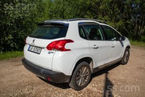 White Peugeot 2008 2014 in Riga, with an engine capacity of 1.60 L and mileage of 0 thousand km for 4895 €, photo 3 on AUTOMOTO.COM.LV