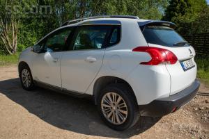 White Peugeot 2008 2014 in Riga, with an engine capacity of 1.60 L and mileage of 0 thousand km for 4895 €, photo 5 on AUTOMOTO.COM.LV