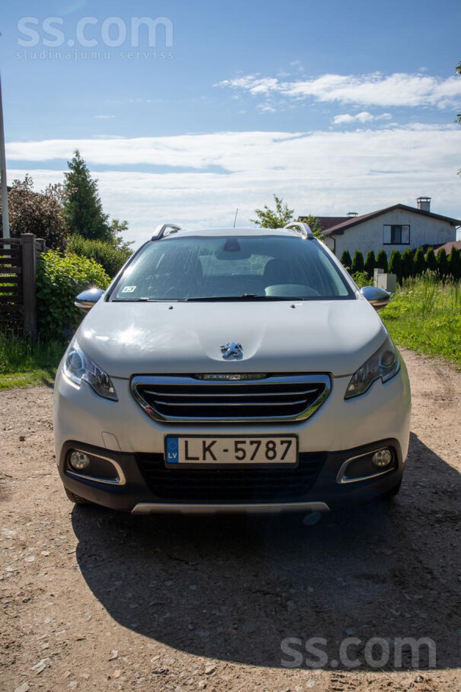 Balts Peugeot 2008 2014 Rīga, ar dzinēja tilpumu 1.60 L un nobraukumu 0 tūkst. km par 4895 €, foto 10 vietnē AUTOMOTO.COM.LV