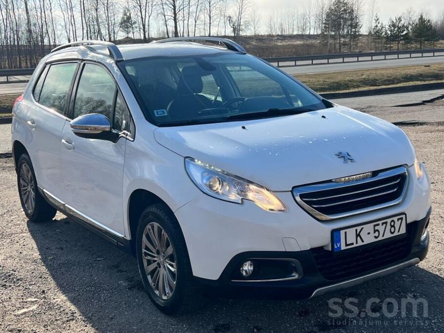 Balts Peugeot 2008 2014 Rīga, ar dzinēja tilpumu 1.60 L un nobraukumu 0 tūkst. km par 4895 €, foto 20 vietnē AUTOMOTO.COM.LV