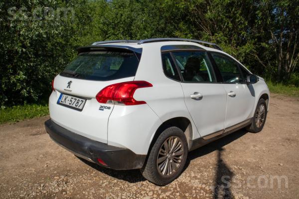 Balts Peugeot 2008 2014 Rīga, ar dzinēja tilpumu 1.60 L un nobraukumu 0 tūkst. km par 4895 €, foto 2 vietnē AUTOMOTO.COM.LV
