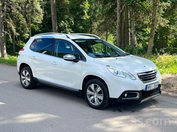 White Peugeot 2008 2014 in Riga, with an engine capacity of 1.60 L and mileage of 0 thousand km for 4999 €, photo 7 on AUTOMOTO.COM.LV