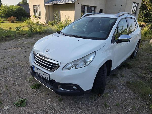 Balts Peugeot 2008 2014 Varėna, ar dzinēja tilpumu 1.60 L un nobraukumu 175 tūkst. km par 3999 €, foto 2 vietnē AUTOMOTO.COM.LV