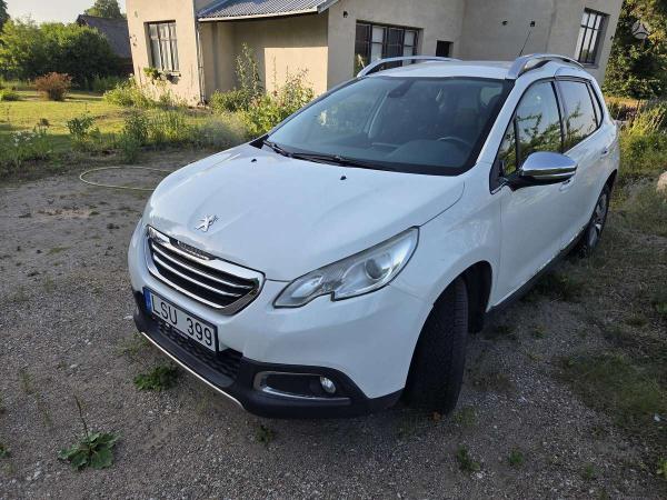 Белый Пежо 2008 2014 в Варена, объемом двигателя 1.60 л и пробегом 175 тыс. км за 3700 €, фото 2 на AUTOMOTO.COM.LV