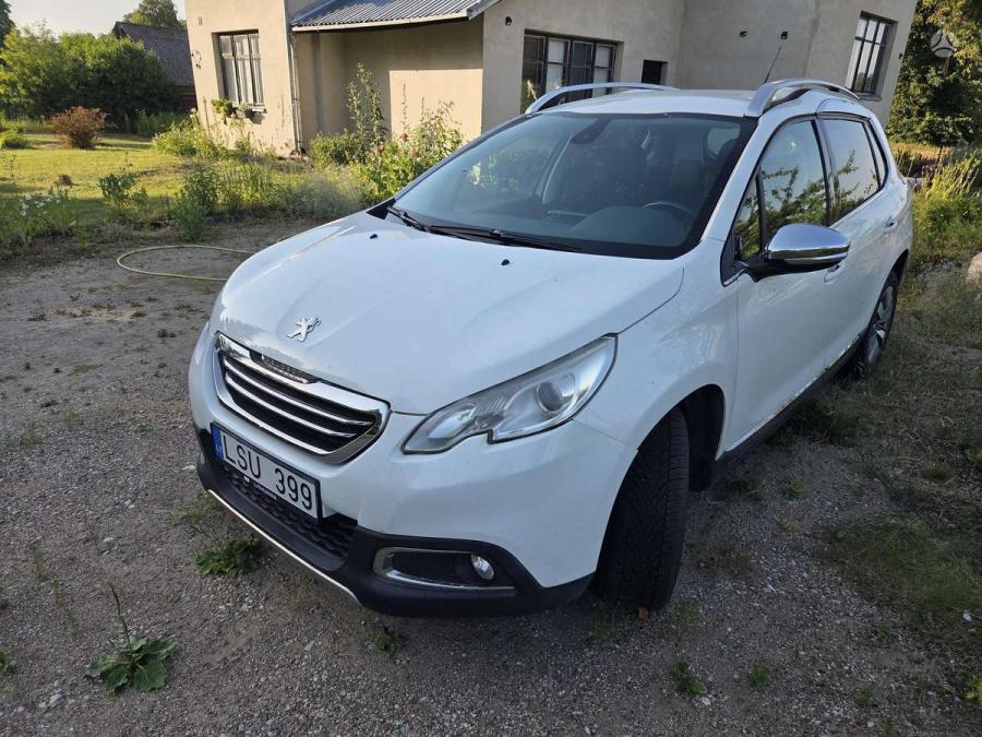 Balts Peugeot 2008 2014 Varėna, ar dzinēja tilpumu 1.60 L un nobraukumu 175 tūkst. km par 3700 €, foto 3 vietnē AUTOMOTO.COM.LV