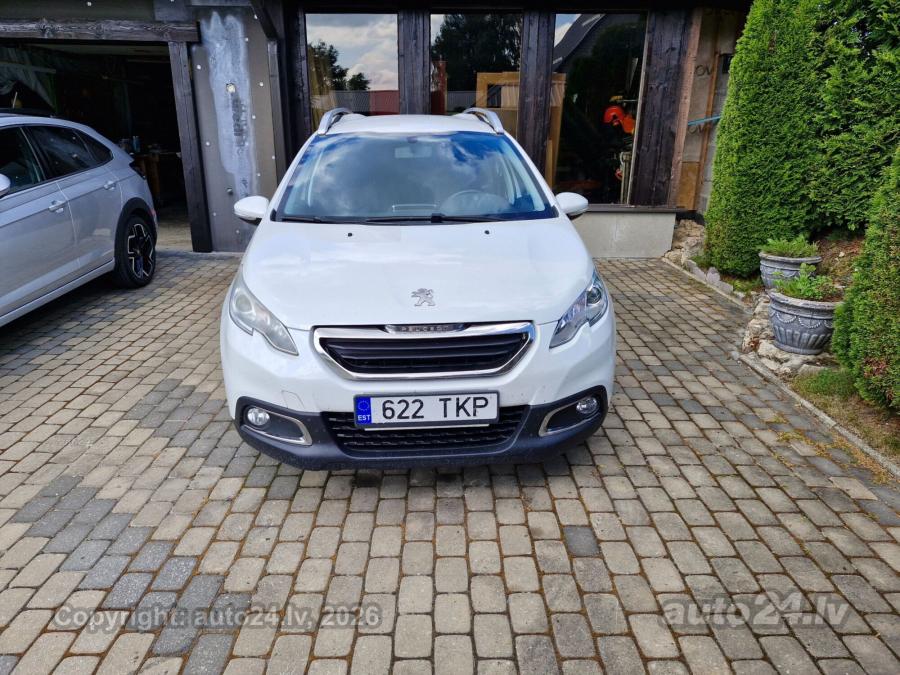 White Peugeot 2008 2014 in Tallinn, with an engine capacity of 1.60 L and mileage of 215 thousand km for 4500 €, photo 13 on AUTOMOTO.COM.LV
