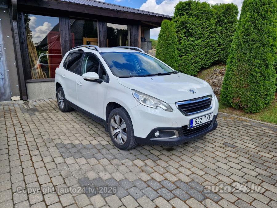 White Peugeot 2008 2014 in Tallinn, with an engine capacity of 1.60 L and mileage of 215 thousand km for 4500 €, photo 14 on AUTOMOTO.COM.LV