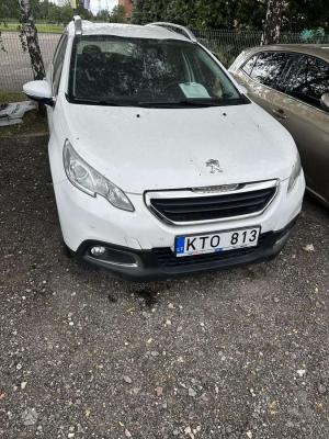 Balts Peugeot 2008 2014 Šauļi, ar dzinēja tilpumu 1.60 L un nobraukumu 267 tūkst. km par 3500 €, foto  vietnē AUTOMOTO.COM.LV