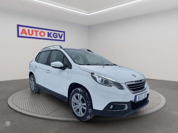 White Peugeot 2008 2015 in Vilnius, with an engine capacity of 1.20 L and mileage of 102 thousand km for 4999 €, photo 6 on AUTOMOTO.COM.LV