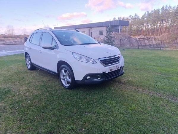 White Peugeot 2008 2015 in Silute, with an engine capacity of 1.20 L and mileage of 94 thousand km for 5300 €, photo 2 on AUTOMOTO.COM.LV