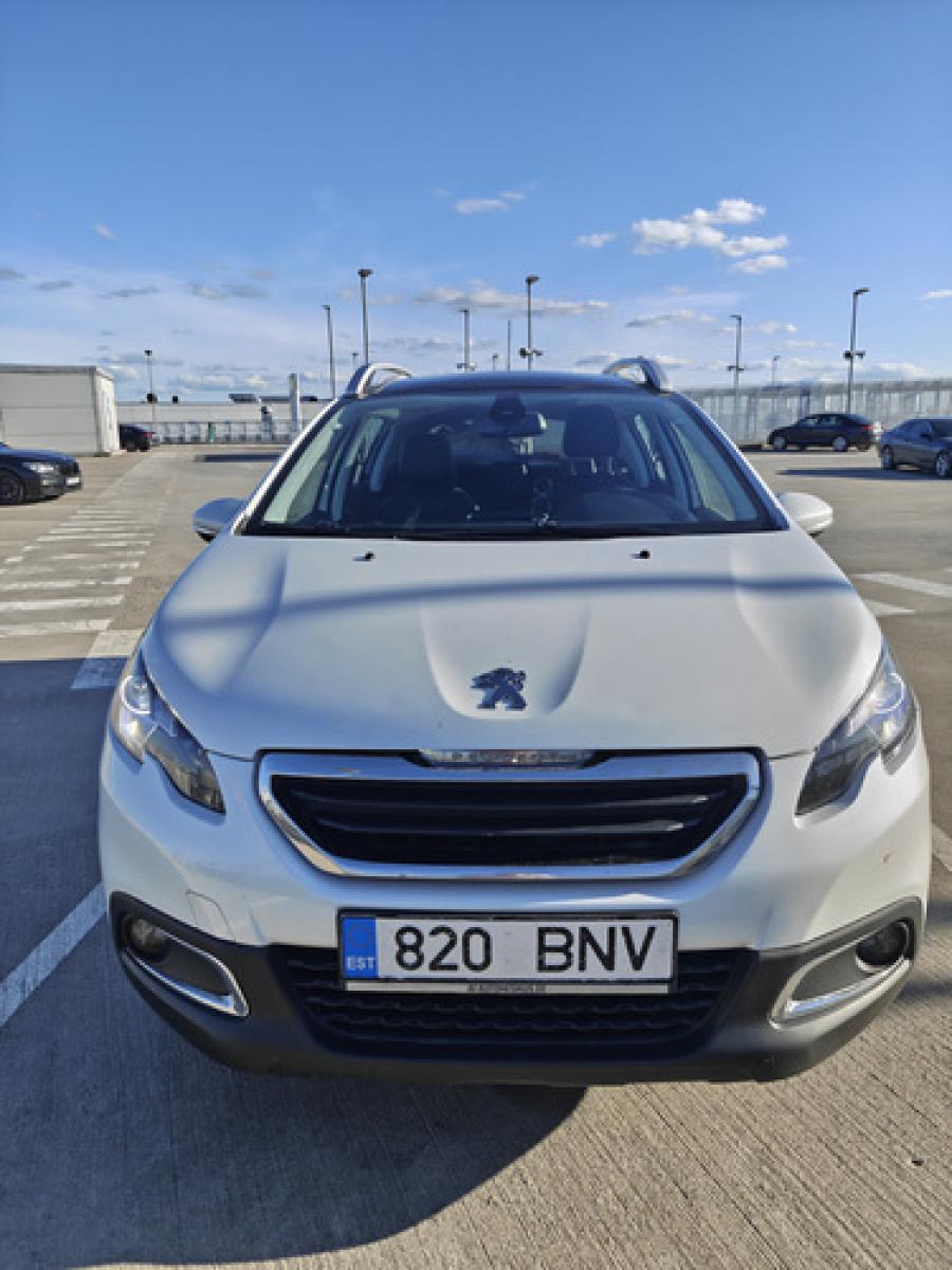 White Peugeot 2008 2015 in Tallinn, with an engine capacity of 1.60 L and mileage of 311 thousand km for 5250 €, photo 3 on AUTOMOTO.COM.LV