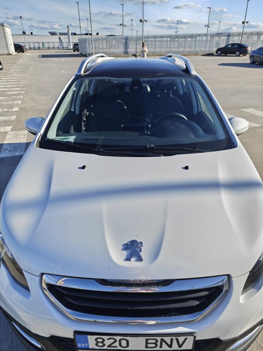White Peugeot 2008 2015 in Tallinn, with an engine capacity of 1.60 L and mileage of 311 thousand km for 5250 €, photo 17 on AUTOMOTO.COM.LV