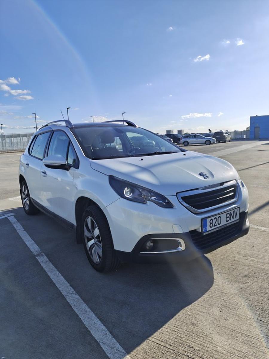 White Peugeot 2008 2015 in Tallinn, with an engine capacity of 1.60 L and mileage of 311 thousand km for 5250 €, photo 22 on AUTOMOTO.COM.LV