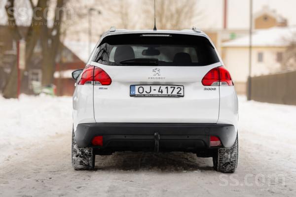 Balts Peugeot 2008 2016 Jelgava, ar dzinēja tilpumu 1.20 L un nobraukumu 158 tūkst. km par 7700 €, foto 5 vietnē AUTOMOTO.COM.LV