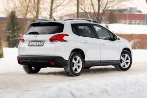 White Peugeot 2008 2016 in Jelgava, with an engine capacity of 1.20 L and mileage of 158 thousand km for 7700 €, photo 6 on AUTOMOTO.COM.LV