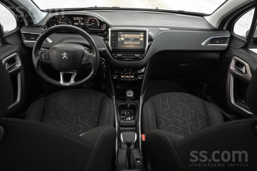 White Peugeot 2008 2016 in Jelgava, with an engine capacity of 1.20 L and mileage of 158 thousand km for 7700 €, photo 20 on AUTOMOTO.COM.LV
