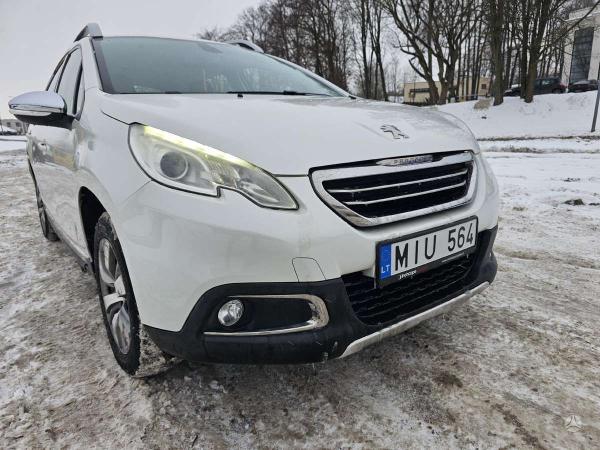 White Peugeot 2008 2016 in Kaunas, with an engine capacity of 1.20 L and mileage of 149 thousand km for 5999 €, photo 2 on AUTOMOTO.COM.LV