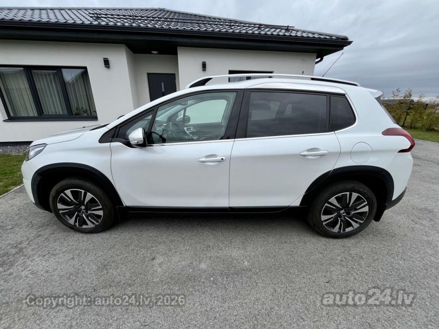 White Peugeot 2008 2017 in Tallinn, with an engine capacity of 1.20 L and mileage of 102 thousand km for 9000 €, photo 8 on AUTOMOTO.COM.LV