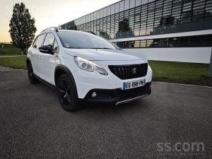 Balts Peugeot 2008 2017 Daugavpils, ar dzinēja tilpumu 1.20 L un nobraukumu 122 tūkst. km par 6500 €, foto  vietnē AUTOMOTO.COM.LV