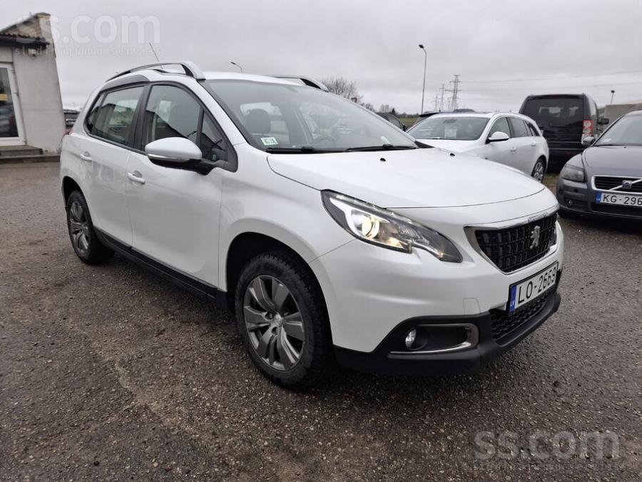 Balts Peugeot 2008 2018 Talsi, ar dzinēja tilpumu 1.20 L un nobraukumu 146 tūkst. km par 6800 €, foto 1 vietnē AUTOMOTO.COM.LV