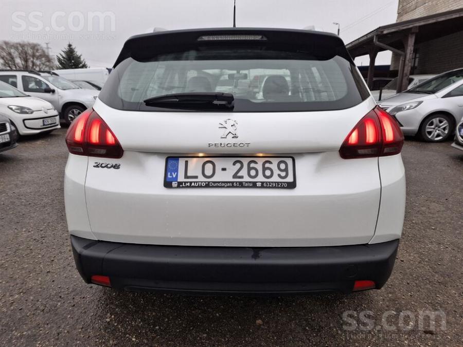 Balts Peugeot 2008 2018 Talsi, ar dzinēja tilpumu 1.20 L un nobraukumu 146 tūkst. km par 6800 €, foto 27 vietnē AUTOMOTO.COM.LV
