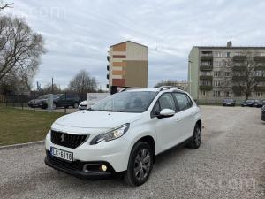 White Peugeot 2008 2018 in Ventspils, with an engine capacity of 1.20 L and mileage of 71 thousand km for 6990 €, photo  on AUTOMOTO.COM.LV