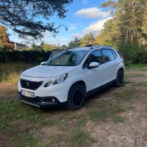 White Peugeot 2008 2018 in Riga, with an engine capacity of 1.20 L and mileage of 197 thousand km for 4200 €, photo 1 on AUTOMOTO.COM.LV