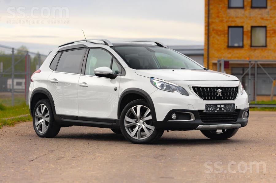 Balts Peugeot 2008 2019 Jelgava, ar dzinēja tilpumu 1.20 L un nobraukumu 109 tūkst. km par 7990 €, foto 1 vietnē AUTOMOTO.COM.LV