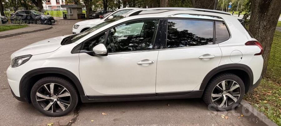 Balts Peugeot 2008 2019 Rīga, ar dzinēja tilpumu 1.20 L un nobraukumu 99 tūkst. km par 9300 €, foto 3 vietnē AUTOMOTO.COM.LV