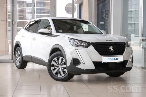 Balts Peugeot 2008 2020 Rīga, ar dzinēja tilpumu 1.20 L un nobraukumu 51 tūkst. km par 23300 €, foto 2 vietnē AUTOMOTO.COM.LV