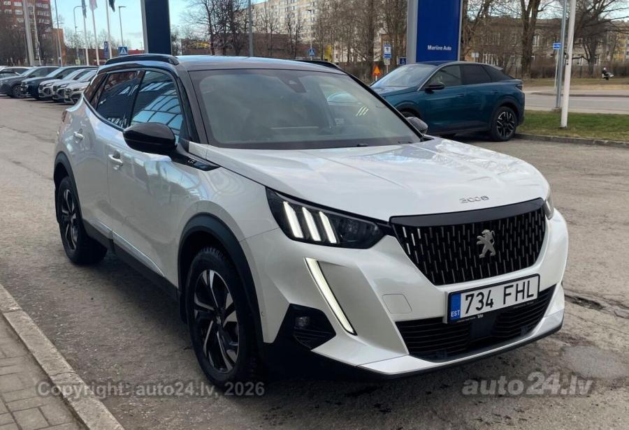 Balts Peugeot 2008 2021 Narva, ar dzinēja tilpumu 1.50 L un nobraukumu 43 tūkst. km par 16990 €, foto 1 vietnē AUTOMOTO.COM.LV