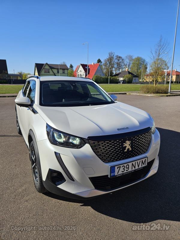 White Peugeot 2008 2021 in Tallinn, with an engine capacity of 1.50 L and mileage of 49 thousand km for 14300 €, photo 2 on AUTOMOTO.COM.LV
